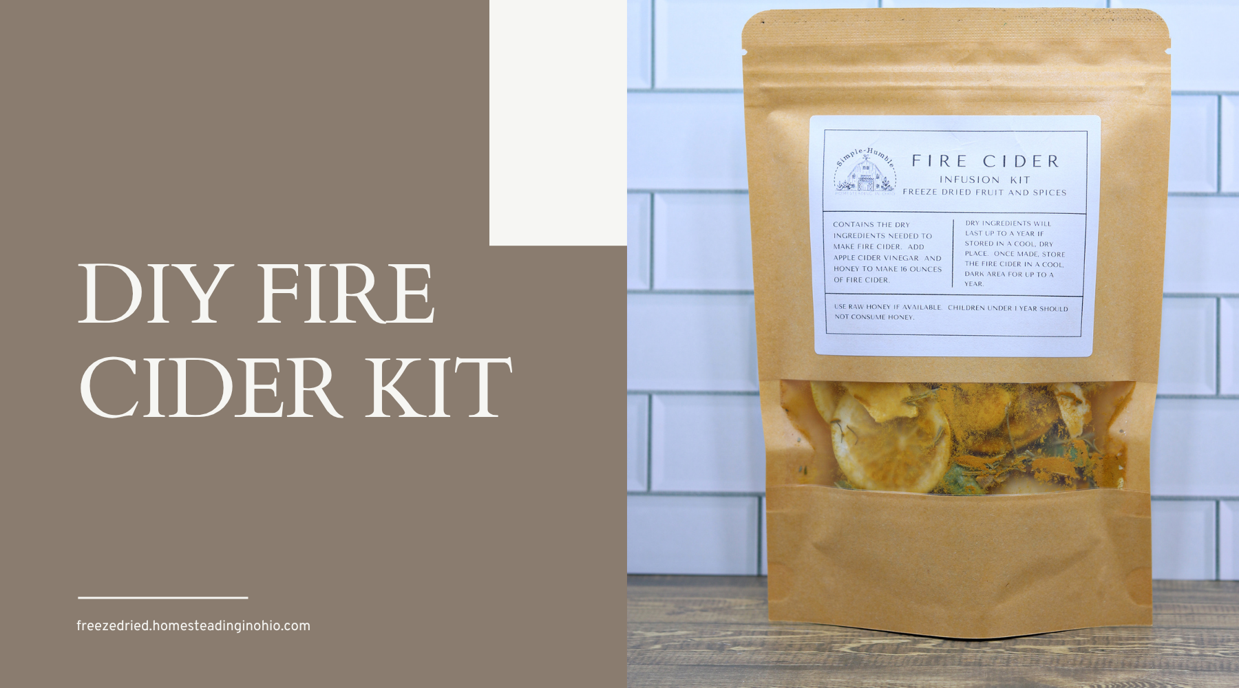 How to Make Fire Cider at Home Easily with Our DIY Fire Cider Kit ...